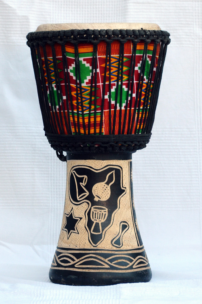 Venta de djembe barato - Tambor djembe mediano de Ghana