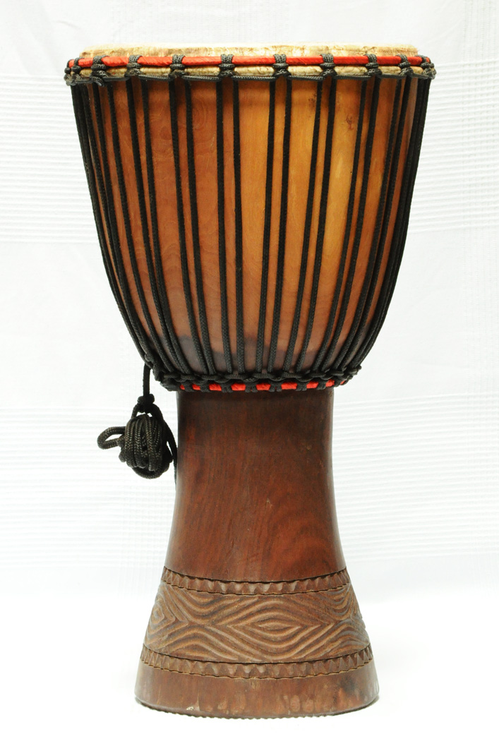 Gran djembé Malí Clásico caoba: comprar djembe malí (acajou, djala ...